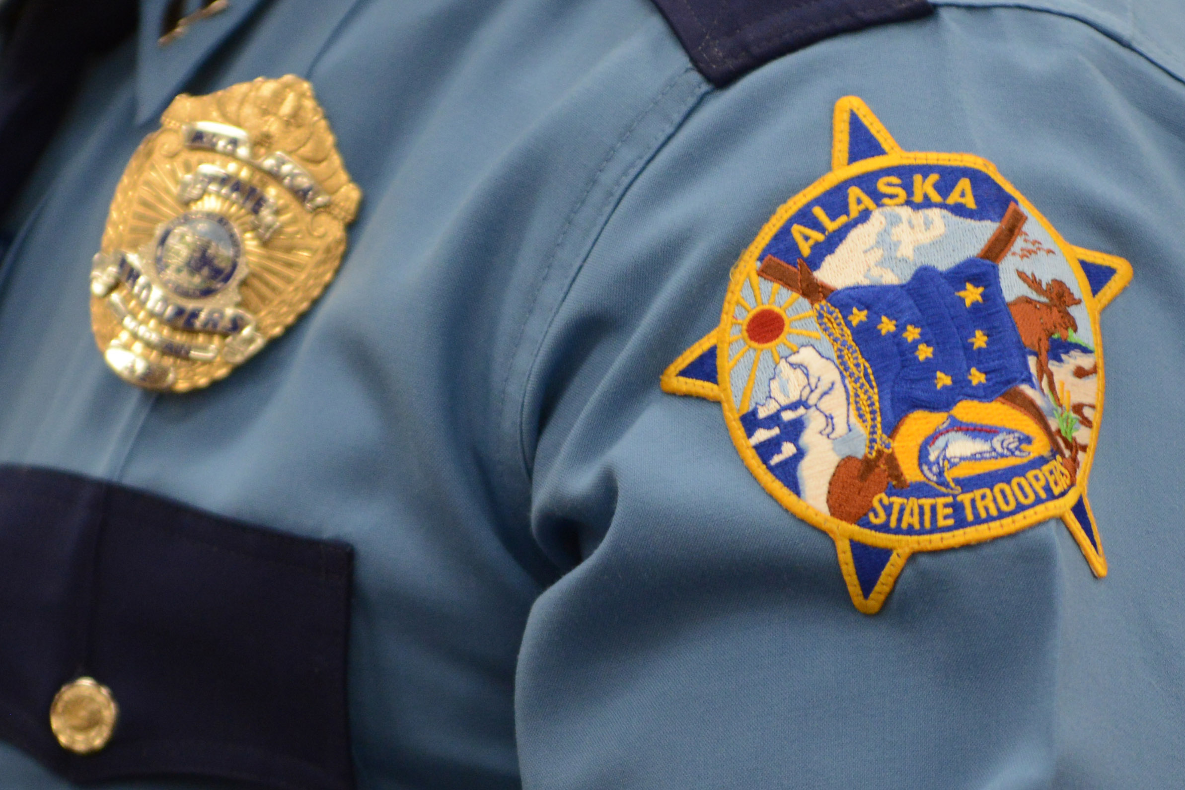Alaska State Trooper Dispatch Badge